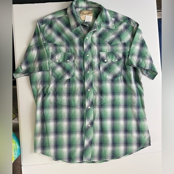 Wrangler | Shirts | Wrangler Snap Up Shirt | Poshmark